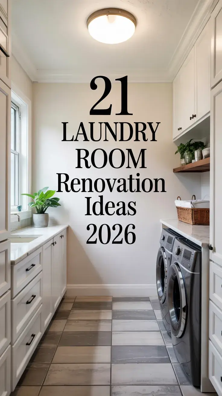 Laundry Room Renovation Ideas 2026 – Farmhouse, Budget & Small Space ...